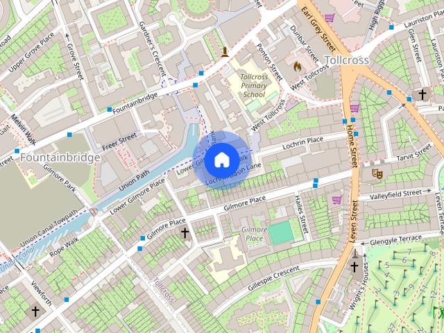 Canal Walk Edinburgh EH3