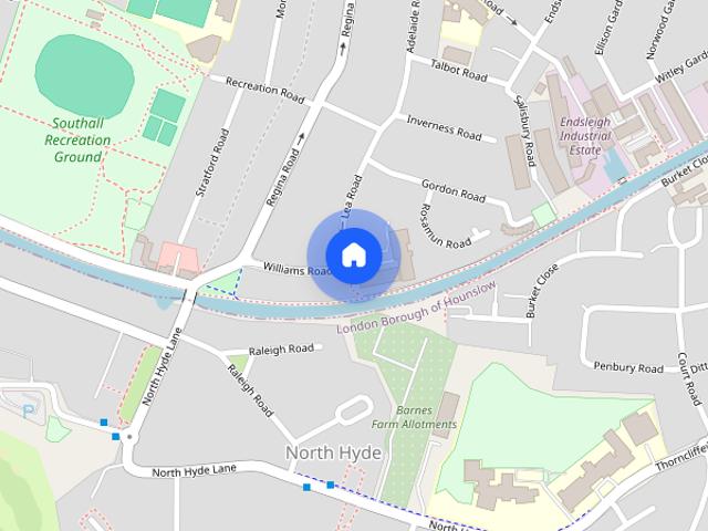 Canalside Gardens, Southall, UB2