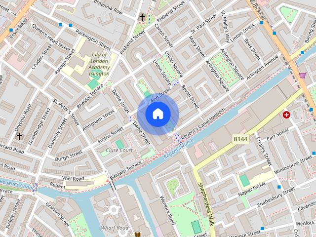 Canalside Square, Angel Wharf, N1