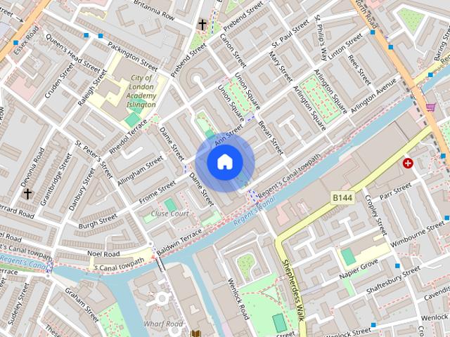 Canalside Square, London