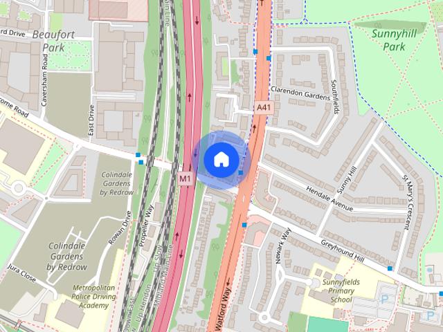 Canberra Close. Hendon, NW4