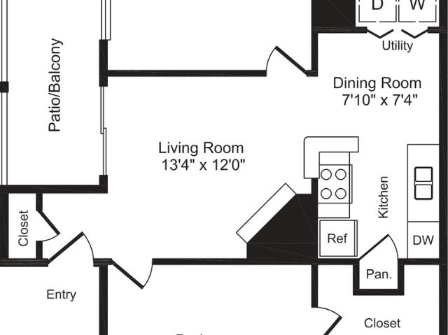 Candleridge Park Apartments 2 Bedroom Apartment for Rent at 1601 Wooded Pine Dr, Houston, TX 77073