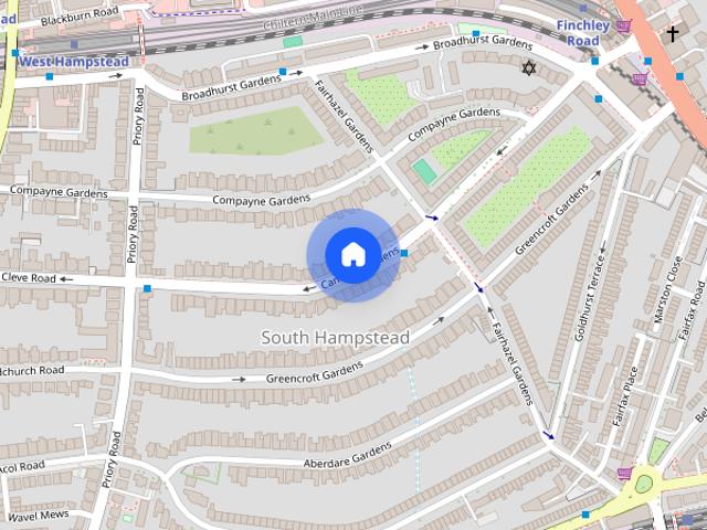 Canfield Gardens, South Hampstead, London NW6 3EB
