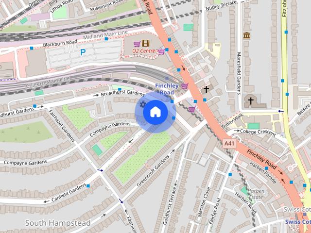 Canfield Gardens, South Hampstead, NW6