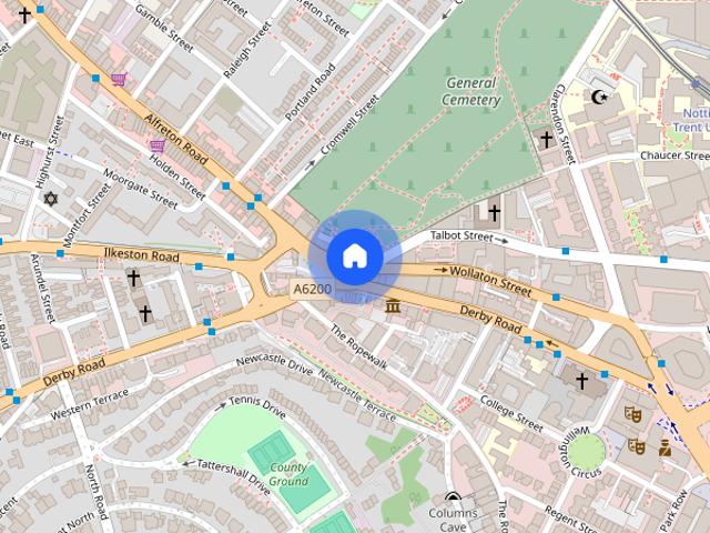 Canning Circus Nottingham NG7