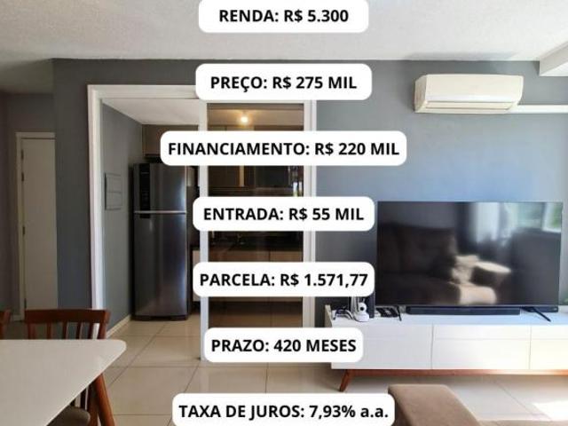 CANOAS VENDA Apartamento semimobiliado, 2 quartos, 1 vaga, Moradas Club Canoas