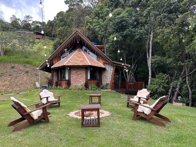 Cabana com sauna vidro e SPA | Nemora Reserva