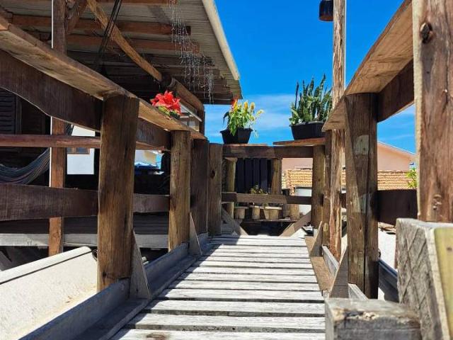 Cabana na praia Itapiruba