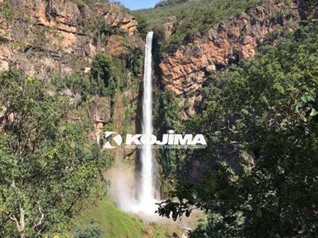 Cachoeira do Itiquira Formosa GO Terreno para Hotel Resort Ecoturismo 2 ha ao lado da Cachoeira d