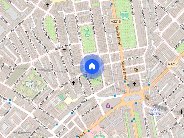 Cadogan Gardens, Sloane Square, London, SW3