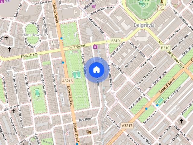 Cadogan Lane, Belgravia SW1X