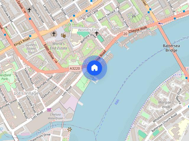 Cadogan Pier, Cheyne Walk, London, SW3