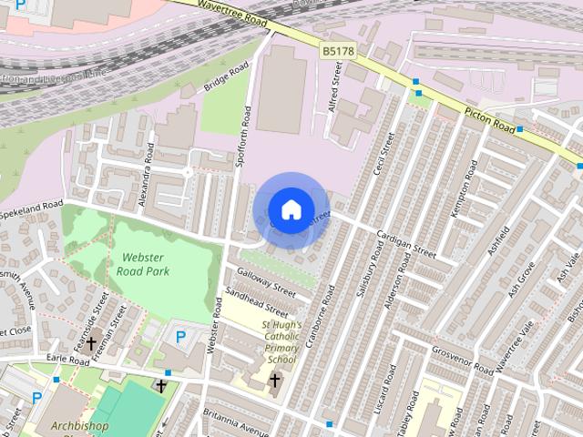 Cadogan Street, Liverpool, Merseyside, L15