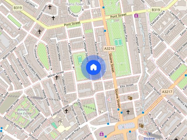 Cadogan Square Chelsea London