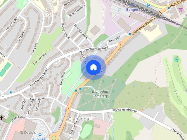 Caernarfon Road, Bangor, LL57