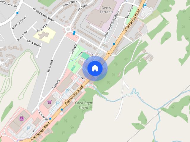 Caernarfon Road, Bangor, LL57