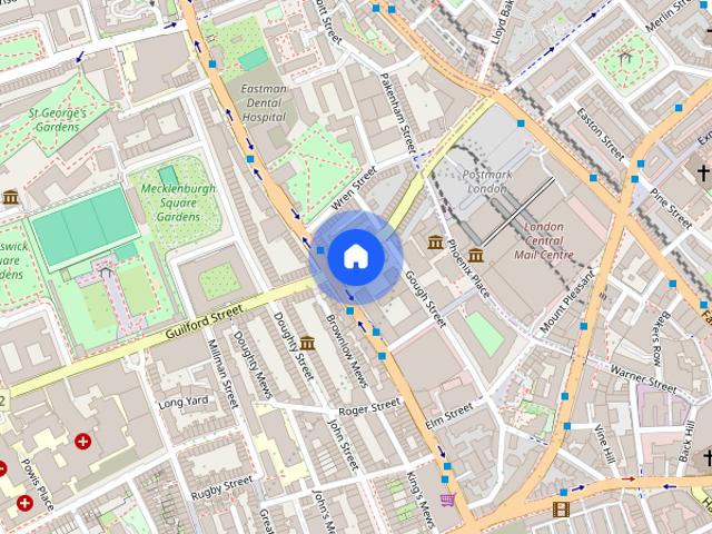 Calthorpe Street, St Pancras, WC1X