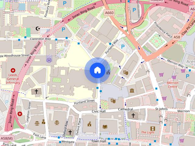 Calverley Street, Leeds, West Yorkshire, LS1