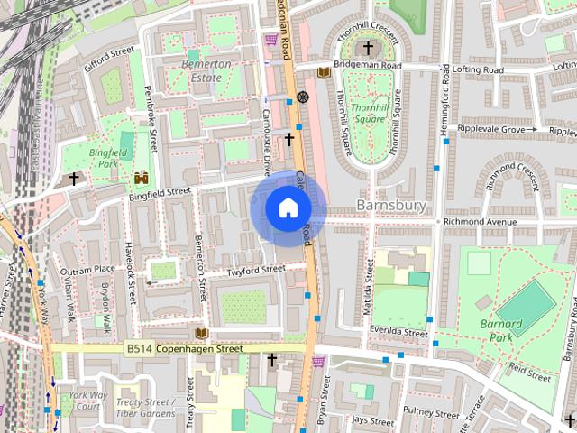 Caledonian Road, Barnsbury, Islington, London, N1
