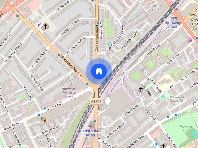 Caledonian Road, N7, Islington, London, N7