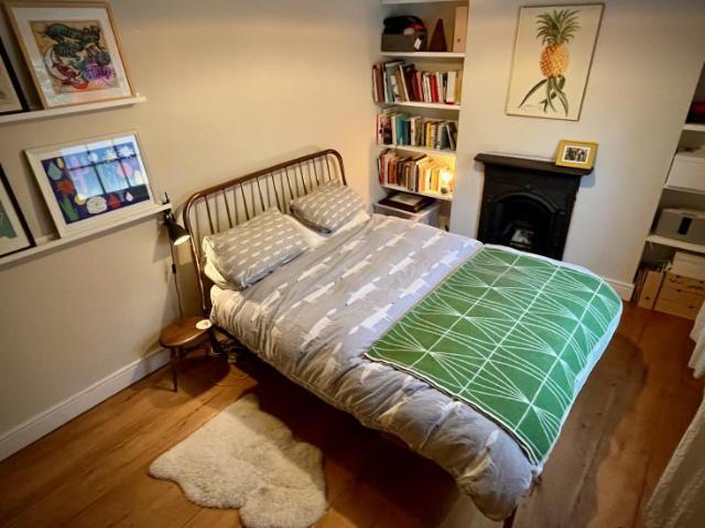 Calm room in stylish family home in arty area