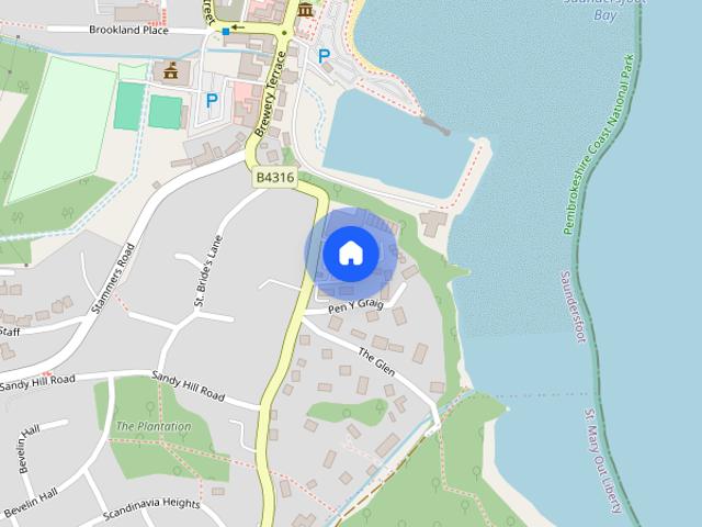 Captains Walk, Saundersfoot, Pembrokeshire, SA69