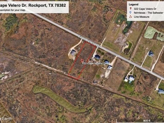 Cape Velero Dr, Rockport, Plot For Sale