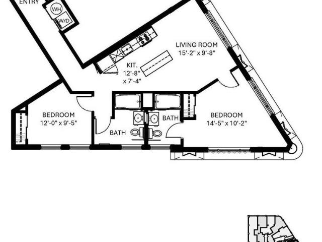 Capitol Park Lofts 1 Bedroom Apartment for Rent at 1145 Griswold St, Detroit, MI 48226 Downtown Detroit