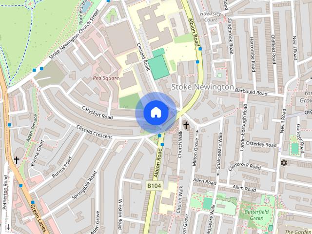 Carysfort Road, Red Square, N16