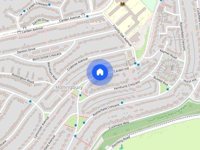 Carden hill, Brighton, BN1