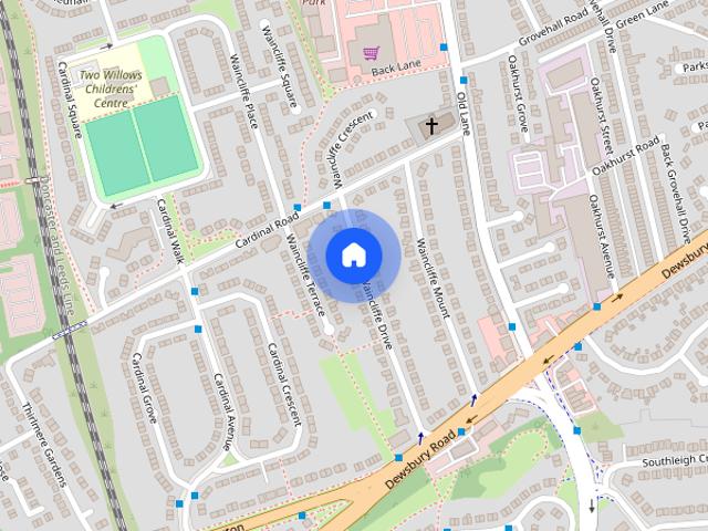 Cardinal Road, Leeds, West Yorkshire, UK, LS11