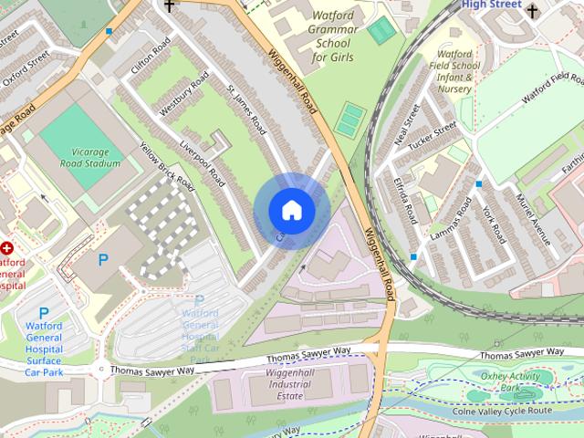 Cardiff Road, Watford, Hertfordshire, WD18