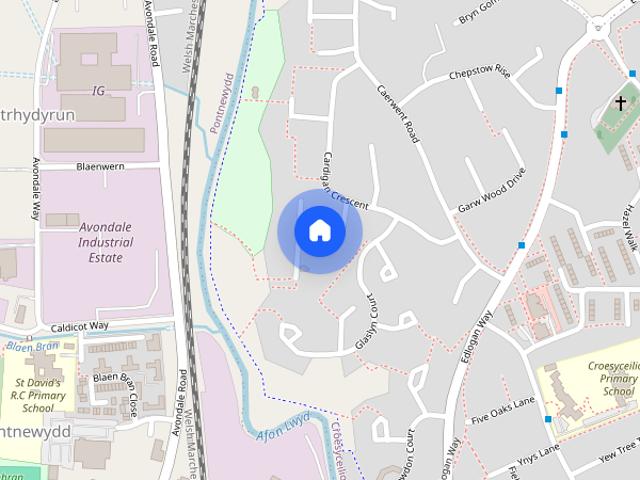 Cardigan Close, Croesyceiliog, Cwmbran