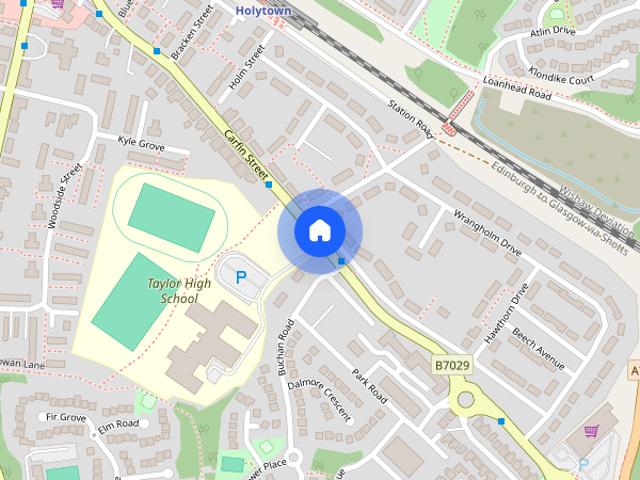 Carfin Street, Motherwell, North Lanarkshire, ML1