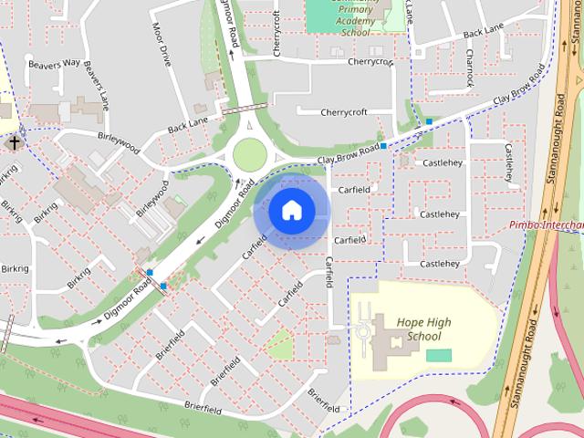 Carfield, Skelmersdale, Lancashire, WN8