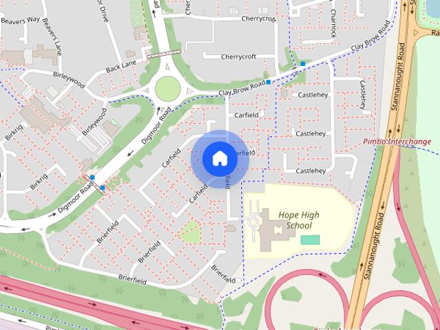 Carfield, Skelmersdale, Lancashire, WN8