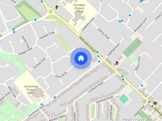 Carlton Close, Heath Hayes, Cannock