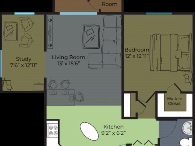 CARLTON PLACE 1 Bedroom Apartment for Rent at 39 Carl St, Lowell, MA 01851 Highlands
