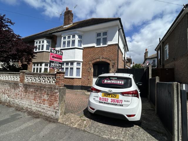Carlton Road, Boscombe 3 bed semi detached house to rent £1,895 pcm £437 pw