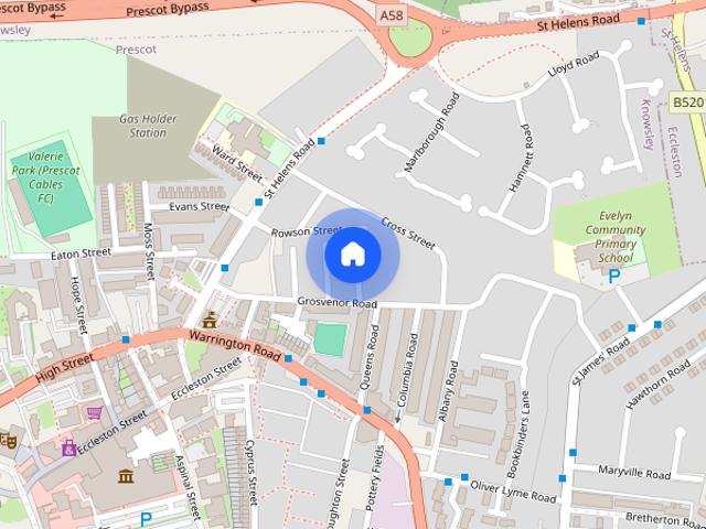 Carlton Street, Prescot, Merseyside, L34