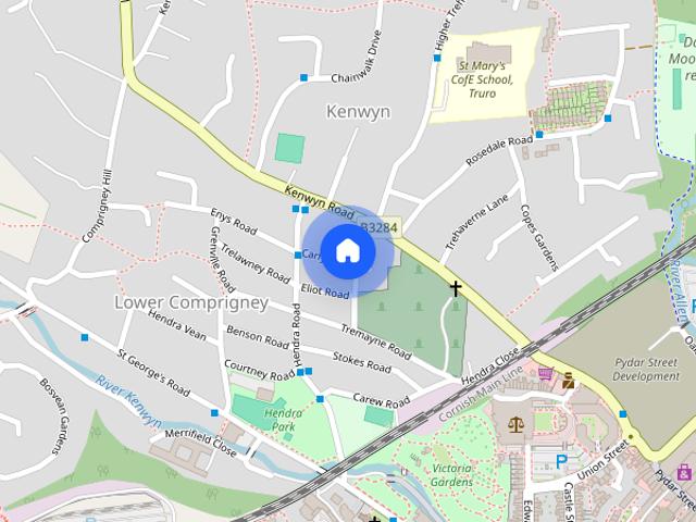 Carlyon Road, Kenwyn, Truro, Cornwall, TR1 3TD
