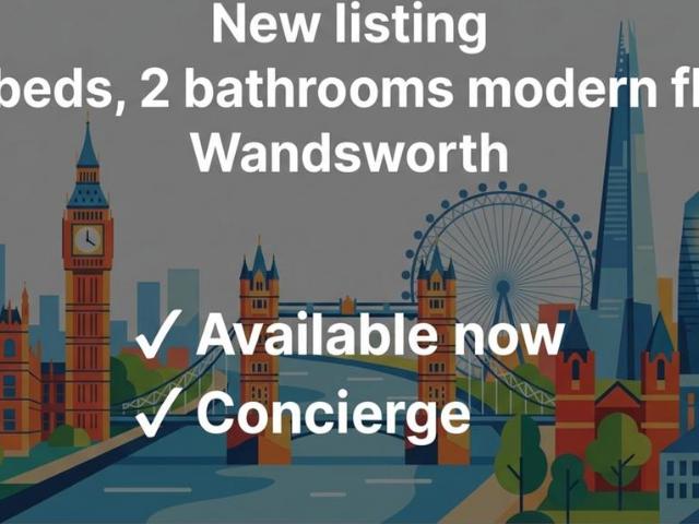 Carnation Way 2 bed flat to rent £5,600 pcm £1,292 pw