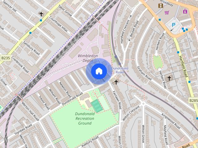 Caroline Road, Wimbledon, London, SW19