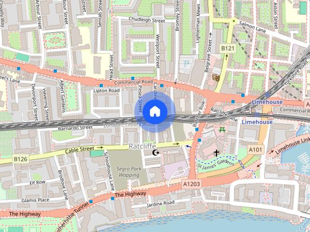 Caroline Street, Limehouse, E1’