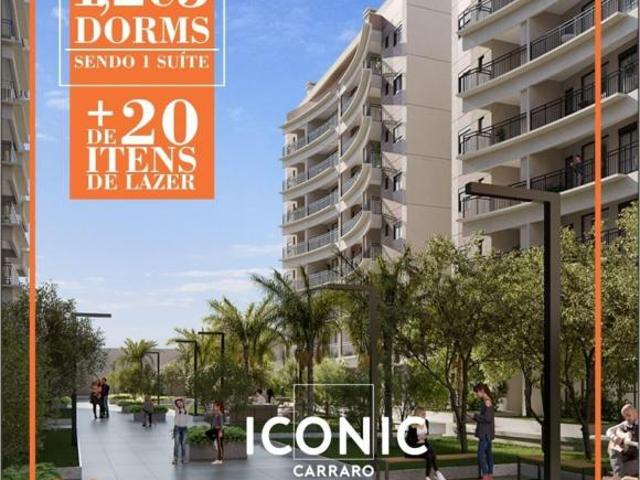 Carraro: Apartamentos com 1, 2 e 3 quartos e lazer completo na Zona Sul
