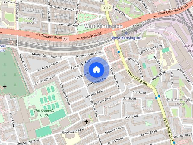 Castletown Road, West Kensington, London, W14