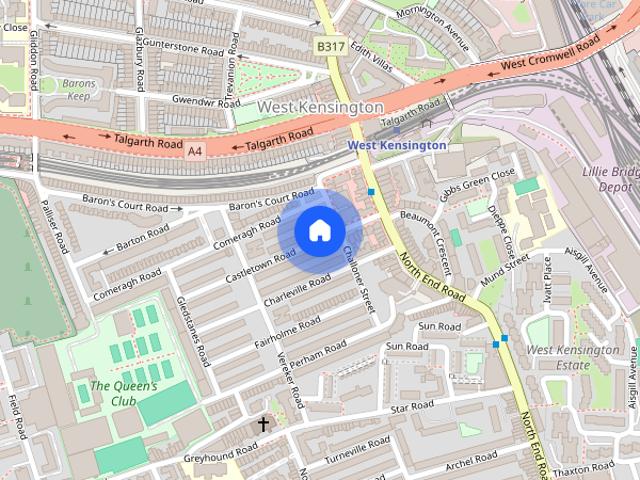Castletown Road, West Kensington, London, W14