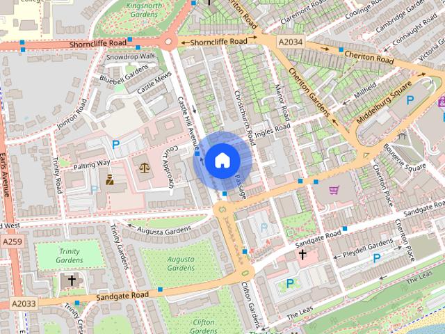 Castle Hill Avenue, Folkestone, Kent, CT20