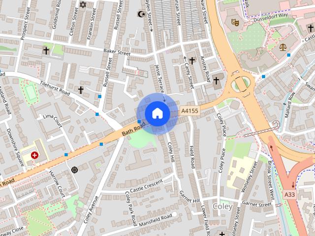 Castle Hill, Reading, Berkshire, RG1
