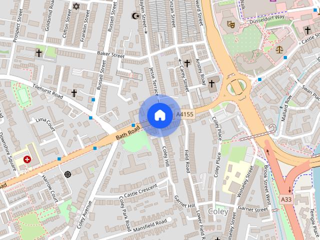 Castle Hill, Reading, Berkshire, RG1